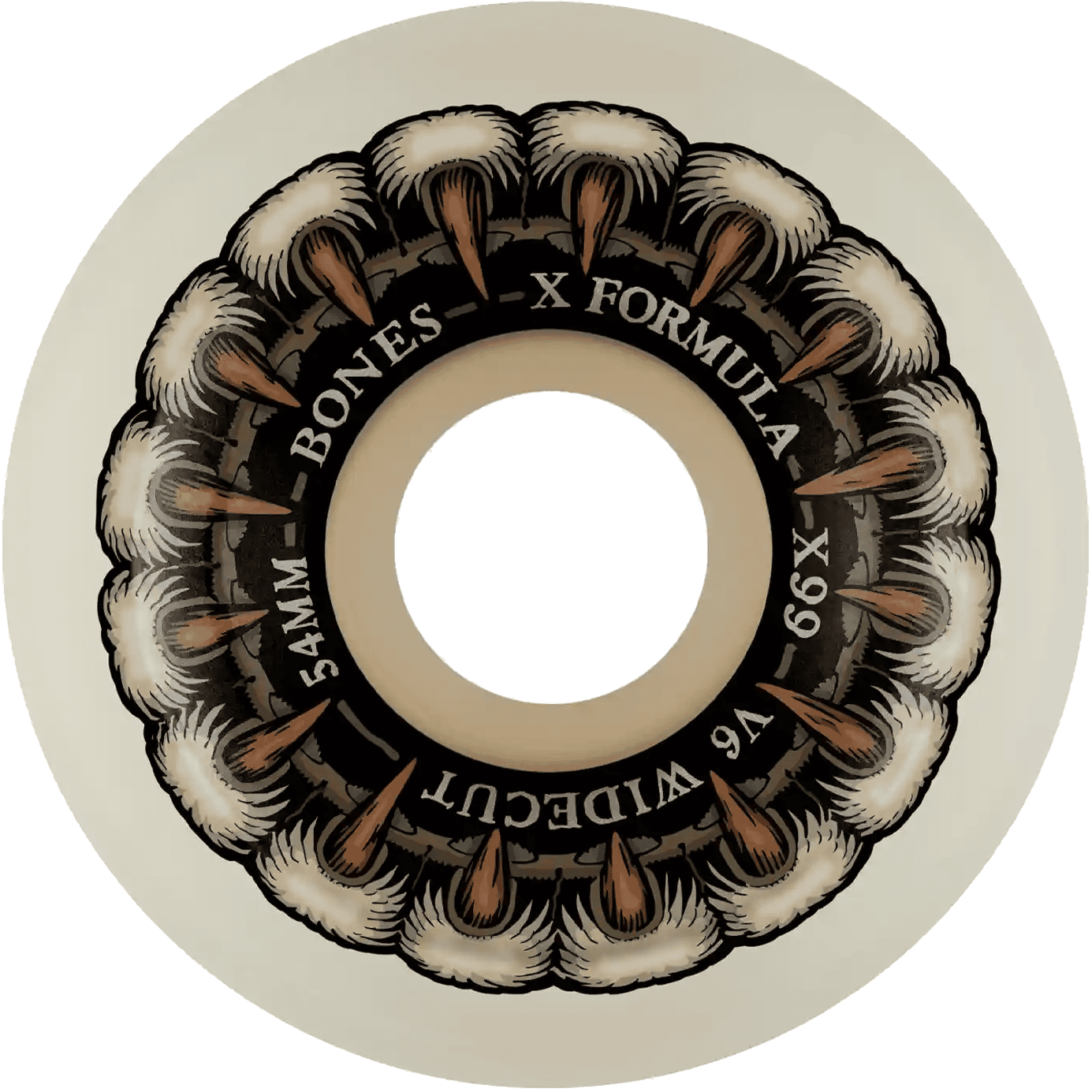Shop bones wheels x-formula grippin wolf v6 99a 56mm online | BUD Skateshop