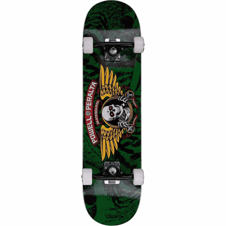 Shop powell peralta skateboard complete winged ripper (green) 8 online ...