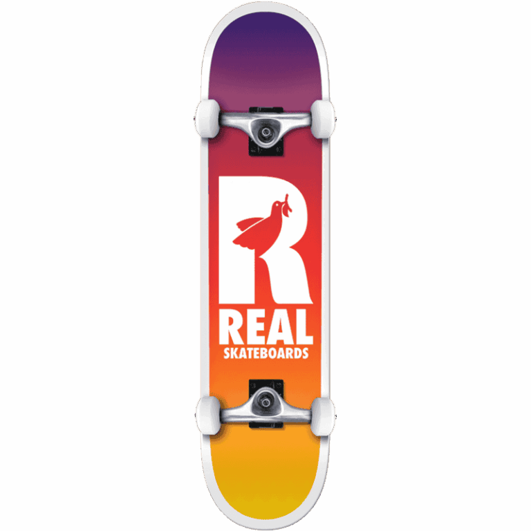Shop real skateboard complete be free fades 8.25 online | BUD Skateshop