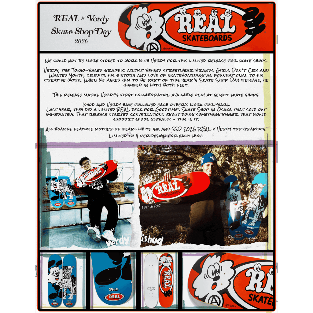 Shop real board skateshop day 2026 verdy ishod wair 8.25 online | BUD ...